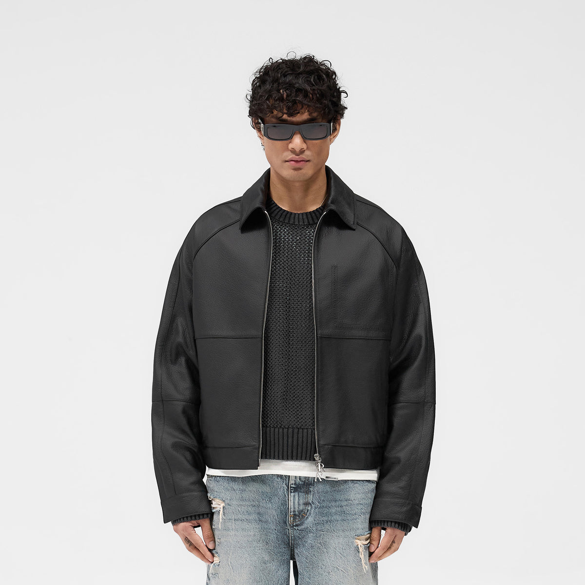 Overdrive Leather Jacket - Black | REPRESENT