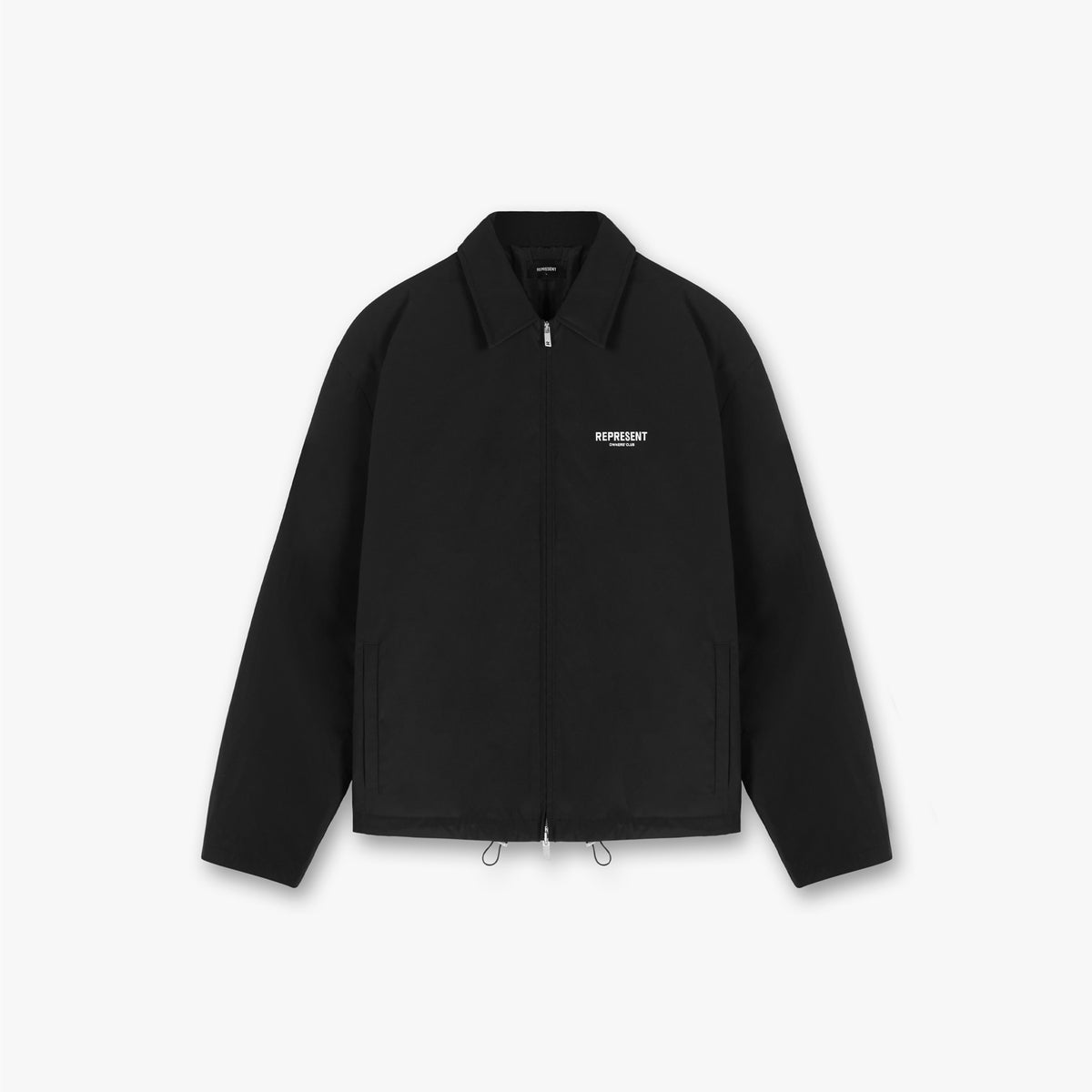 Represent Owners Club Coach Jacket | Black | REPRESENT CLO