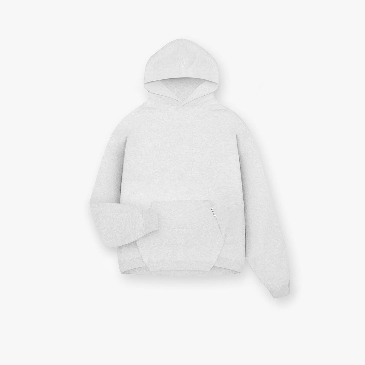 Initial Oversized Hoodie - Ice Grey Marl | REPRESENT