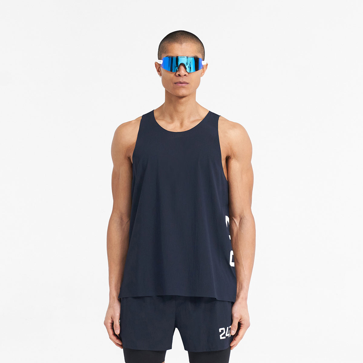 Navy Running Vest | 247 | REPRESENT