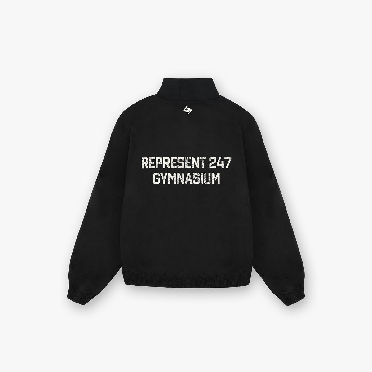 247 Represent Gymnasium Track Jacket - Off Black | REPRESENT CLO