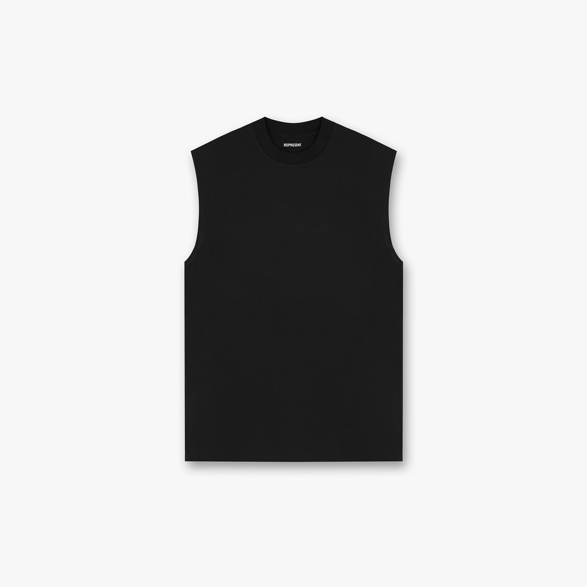 Black Oversized Tank Top | 247 DNA | REPRESENT