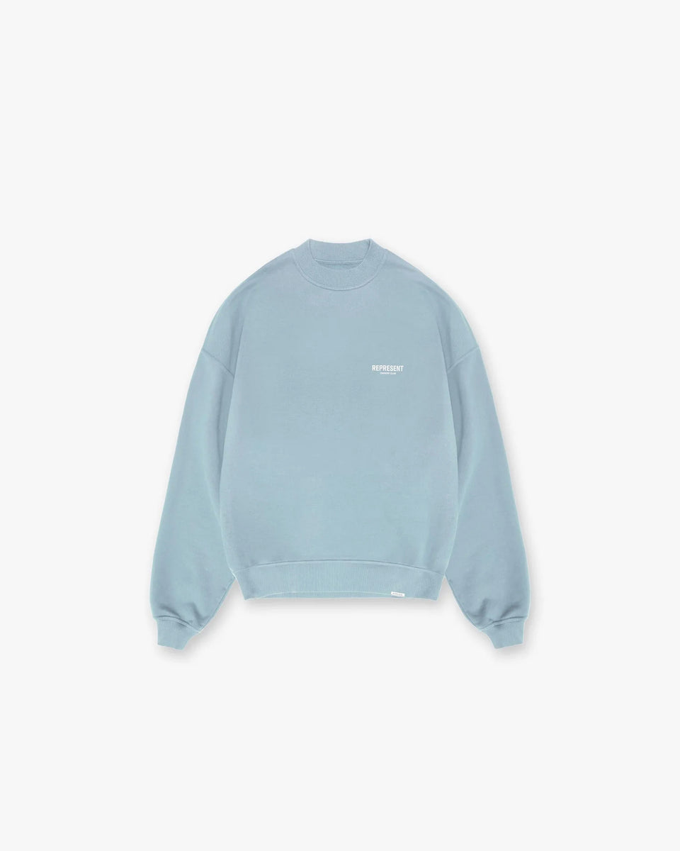 Powder Blue Sweater | Owners Club | REPRESENT CLO