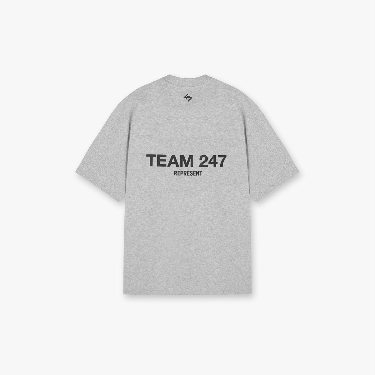 Team 247 Oversized T-Shirt - Ash Grey | REPRESENT