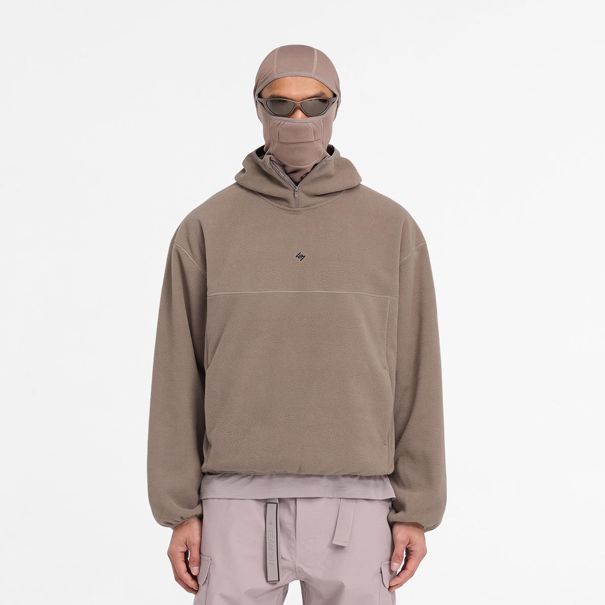 247 Fleece Hoodie | Umber | REPRESENT