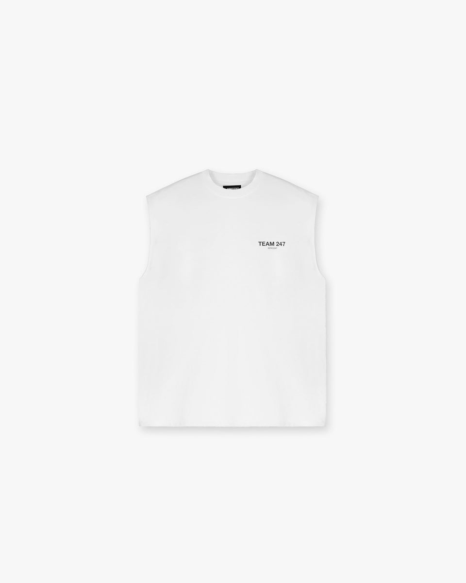 White Oversized Tank | 247 | REPRESENT CLO