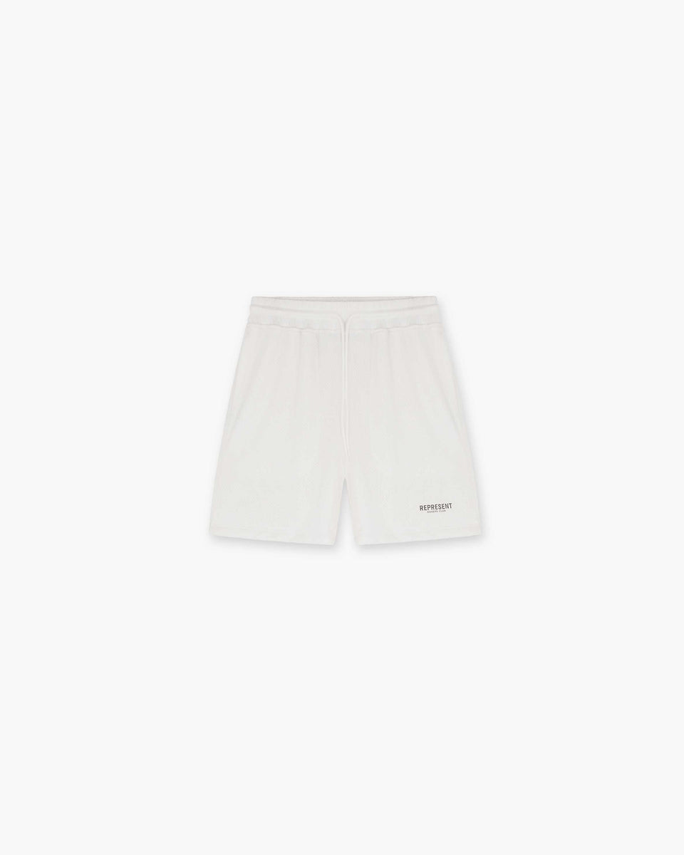 Represent Owners Club Mesh Shorts | Flat White Shorts | Represent ...