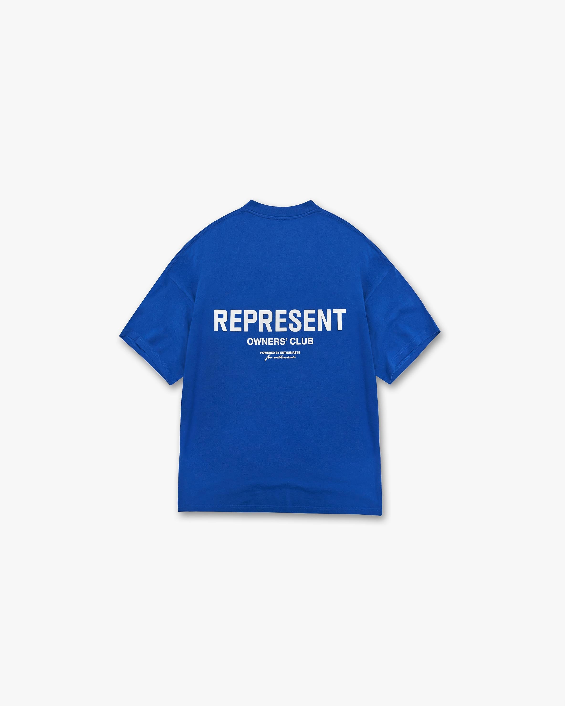 Cobalt Blue T-Shirt | Owners Club | REPRESENT CLO